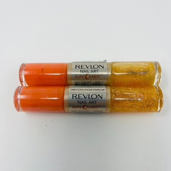 Revlon | Makeup | 2x Revlon Nail Polish Sun Candy 2in Nail Enamel Color ...